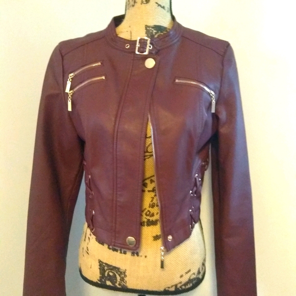 VENUS | Jackets & Coats | Venus Leather Look Jacket | Poshmark